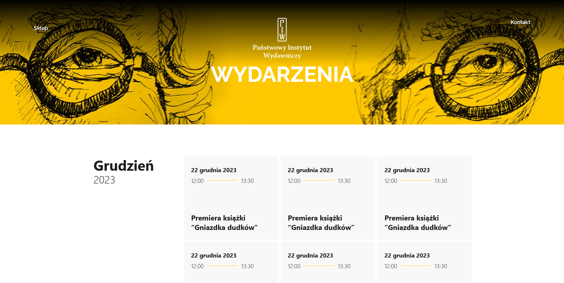 Wydarzenia | Państwowy Instytut Wydawniczy